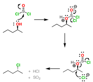 Alcohol to Chloride using Thionyl Chloride – Organic Synthesis